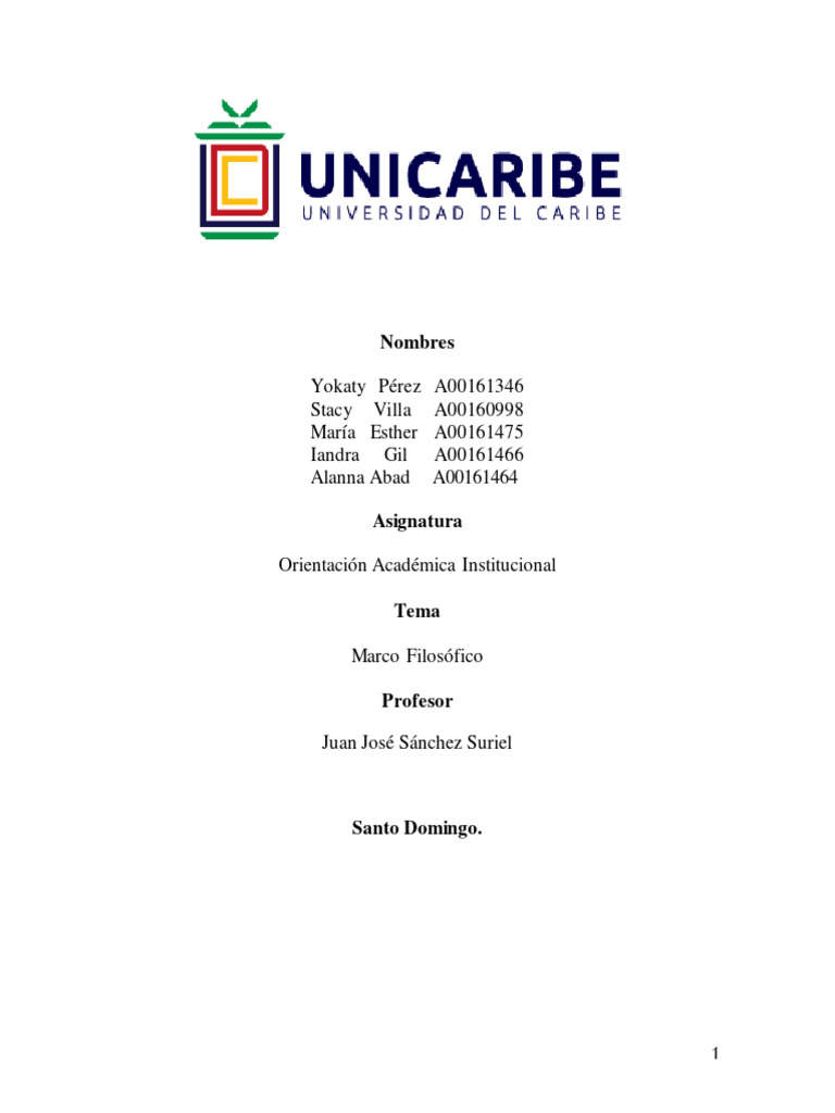 Conoce Unicaribe | PDF | Educación a distancia | Enseñando