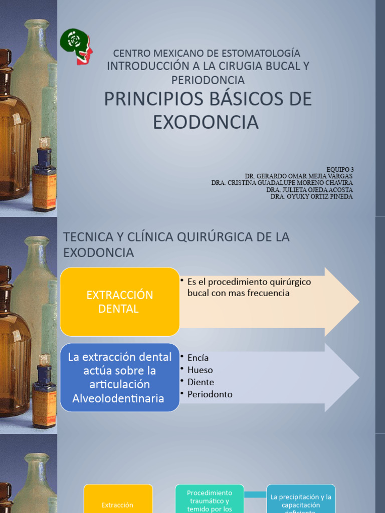 Principios Basicos de La Exodoncia | PDF | Odontología | Boca Principios Basicos de La Exodoncia | PDF | Odontología | Boca