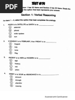 Grade 6 PEP Ability Test Sample 2021 | PDF