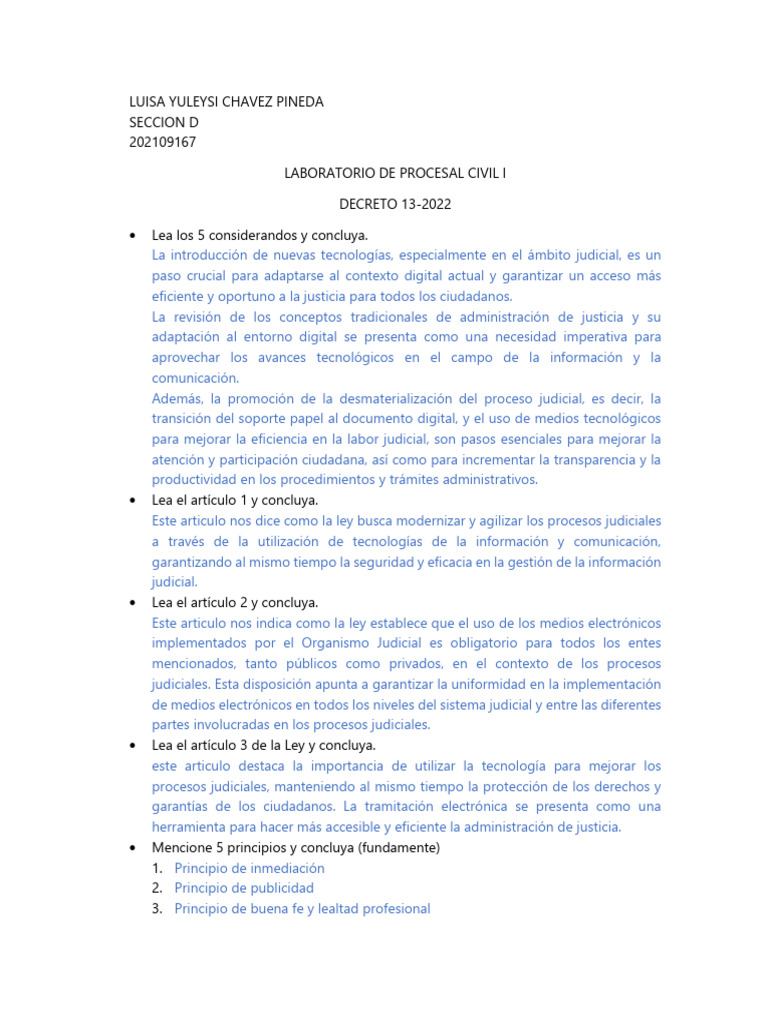 Laboratorio Procesal Civil | PDF | Justicia | Crimen y violencia