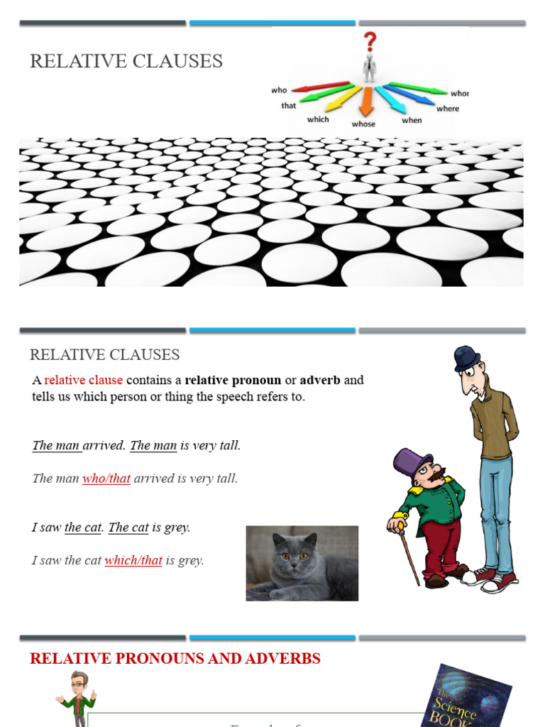 11th-RELATIVE CLAUSES | Download Free PDF | Grammar | Syntax