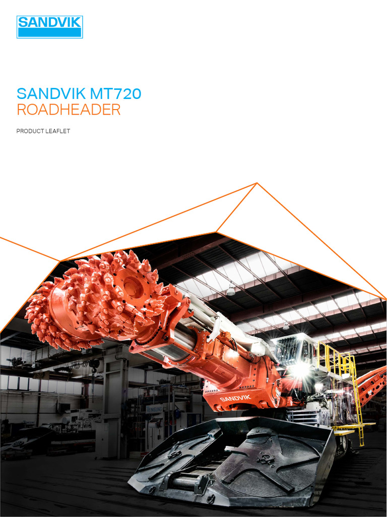 mt720 Brochure English | PDF | Tunnel | Mechanical Engineering