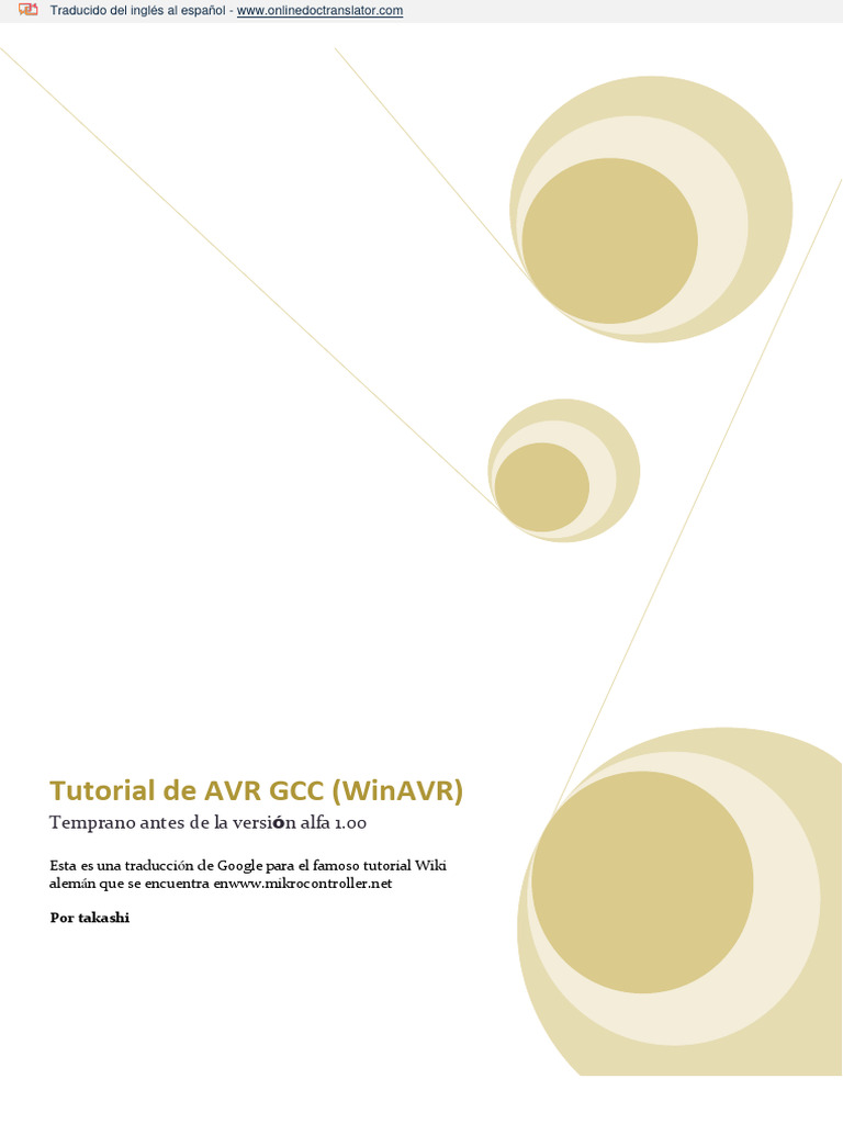 AVR - Tutorial Español | PDF | Entorno de desarrollo integrado ...