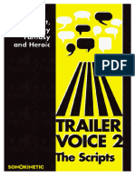 Voice Over Scripts for Animation | PDF