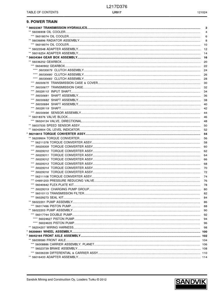 9 LHD 517 | PDF | Screw | Axle