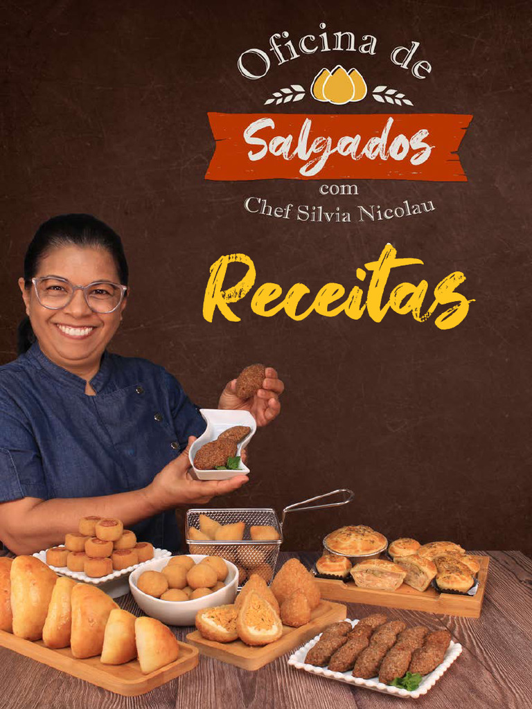 Receitas de Salgados Variados | PDF | Caldo | Fritar (culinária)