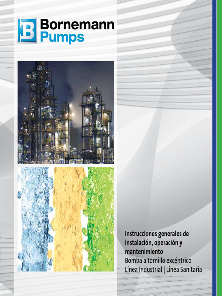 Manual de Instalacion Operacion y Mantenimiento BBA TORNILLO EXCENTRICO IND SAN - MN-001 | PDF ...