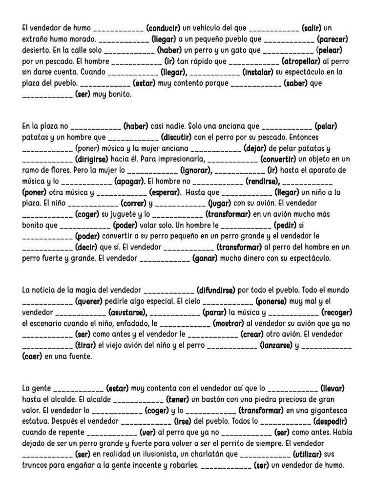 El Vendedor de Humo | PDF