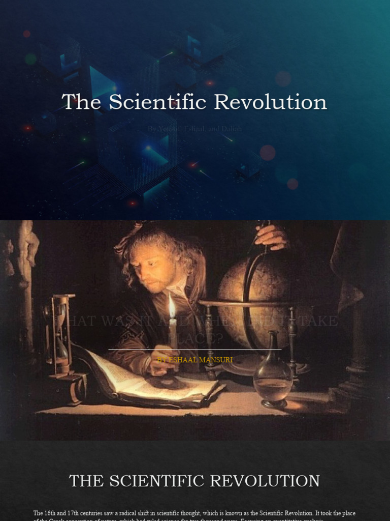 The Scientific Revolution - History Assignment - Yousuf Chaudhry ...
