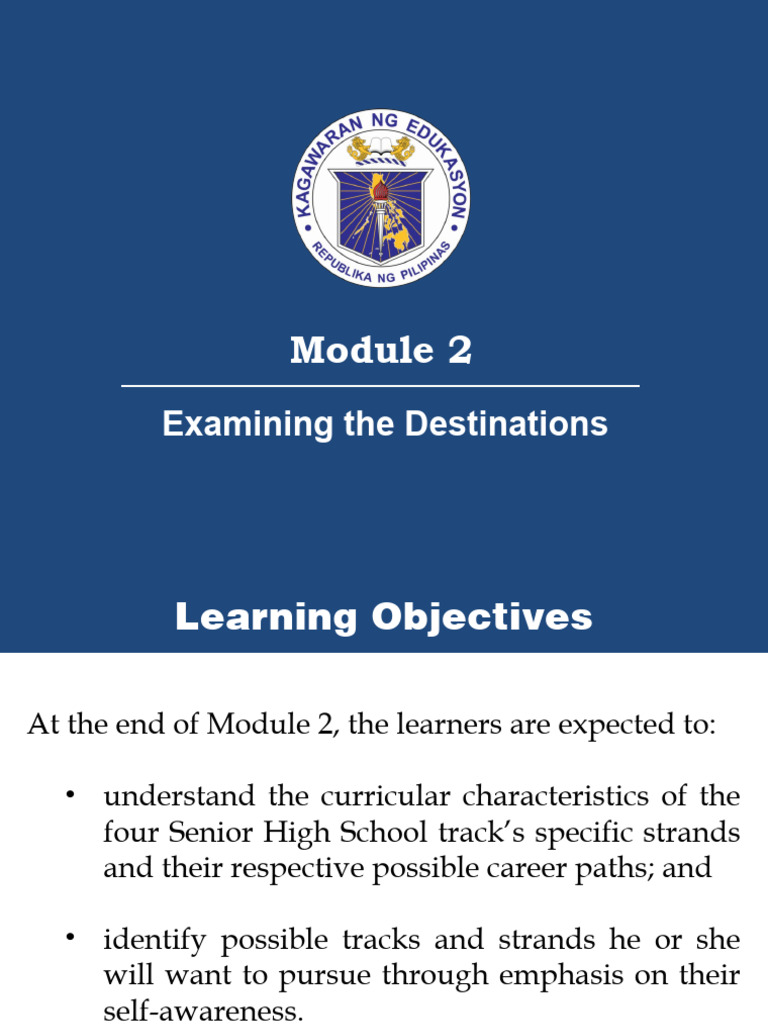 Module 2 Intro To SHS | PDF | School Voucher | Vocational Education