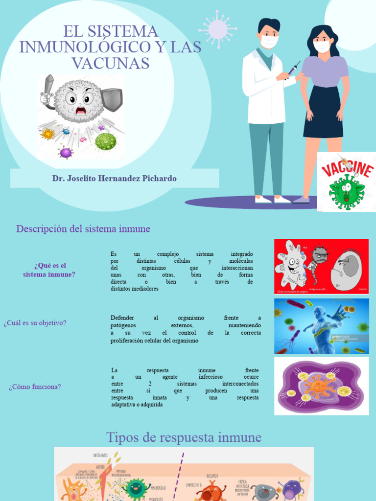 El Sistema Inmunologico y Vacunas | Descargar gratis PDF | Sistema inmune | Antígeno