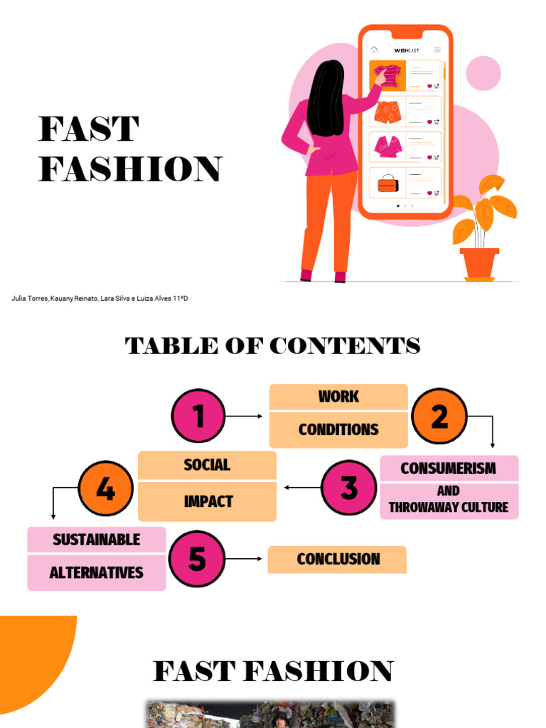 Fast Fashion Infographics by Slidesgo | Download Free PDF | Consumerism ...