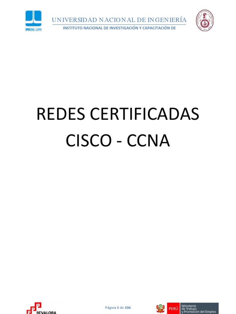 Ccna | PDF | Protocolo de Control de Transmisión | Modelo osi