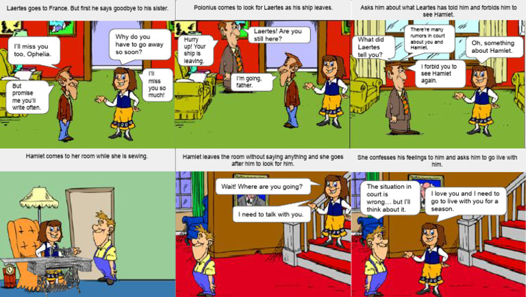 Comic Hamlet | PDF | Hamlet