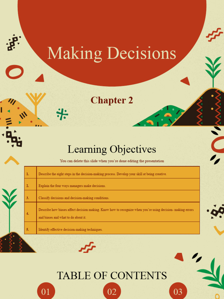 Chapter 2 Decision Making | Download Free PDF | Decision Making | Intuition