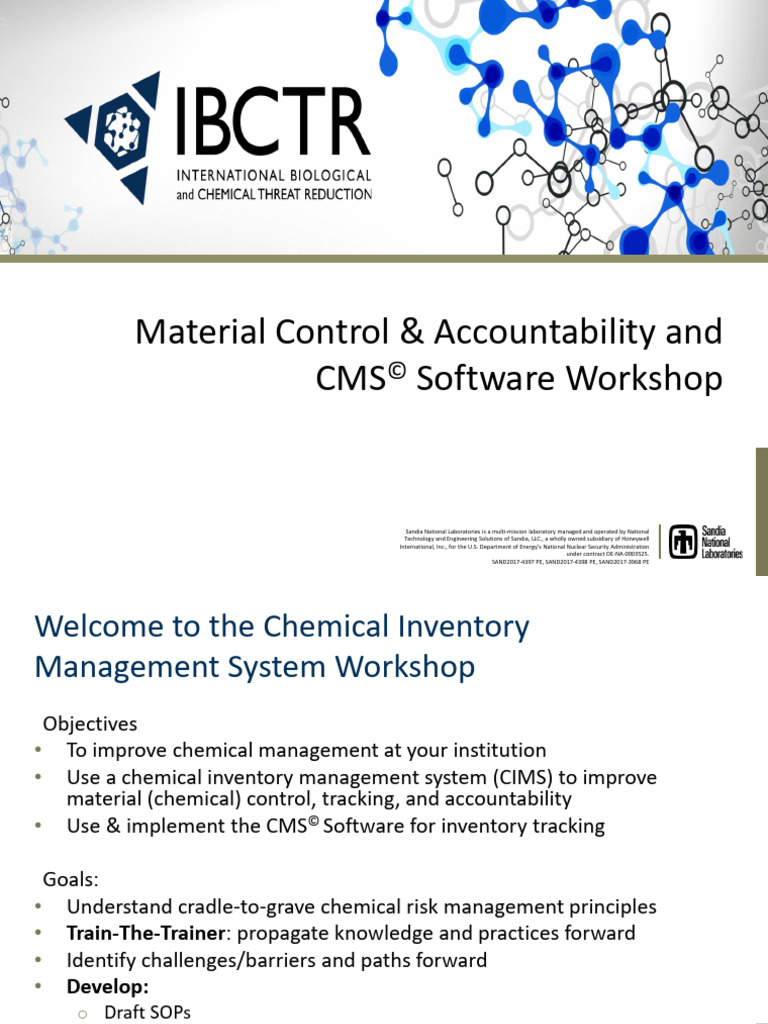 CMS 3-Day Workshop | PDF | Risk Management | Risk