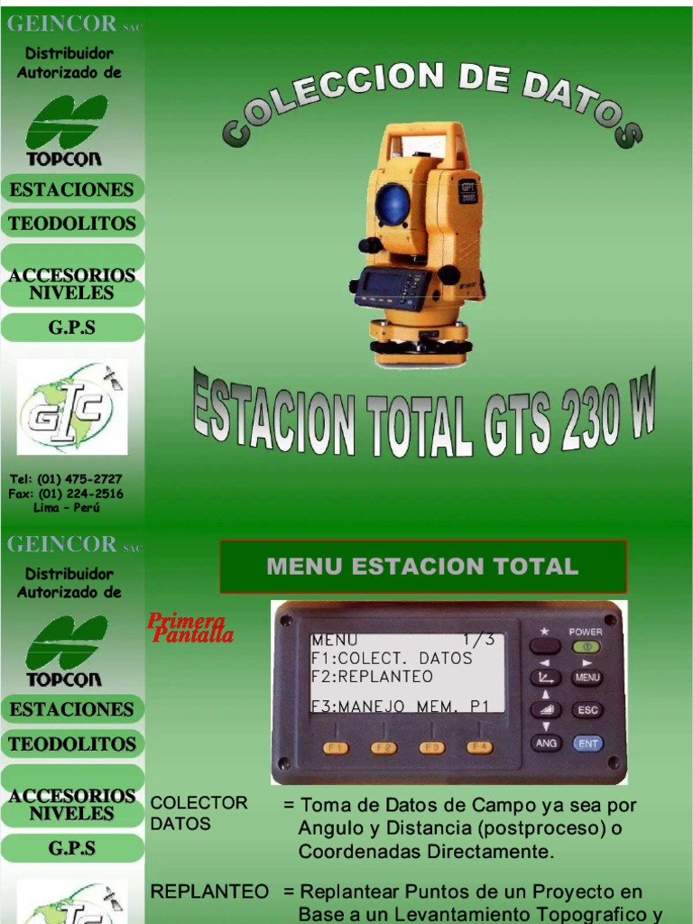 Manual-Topcon | PDF | Equipo
