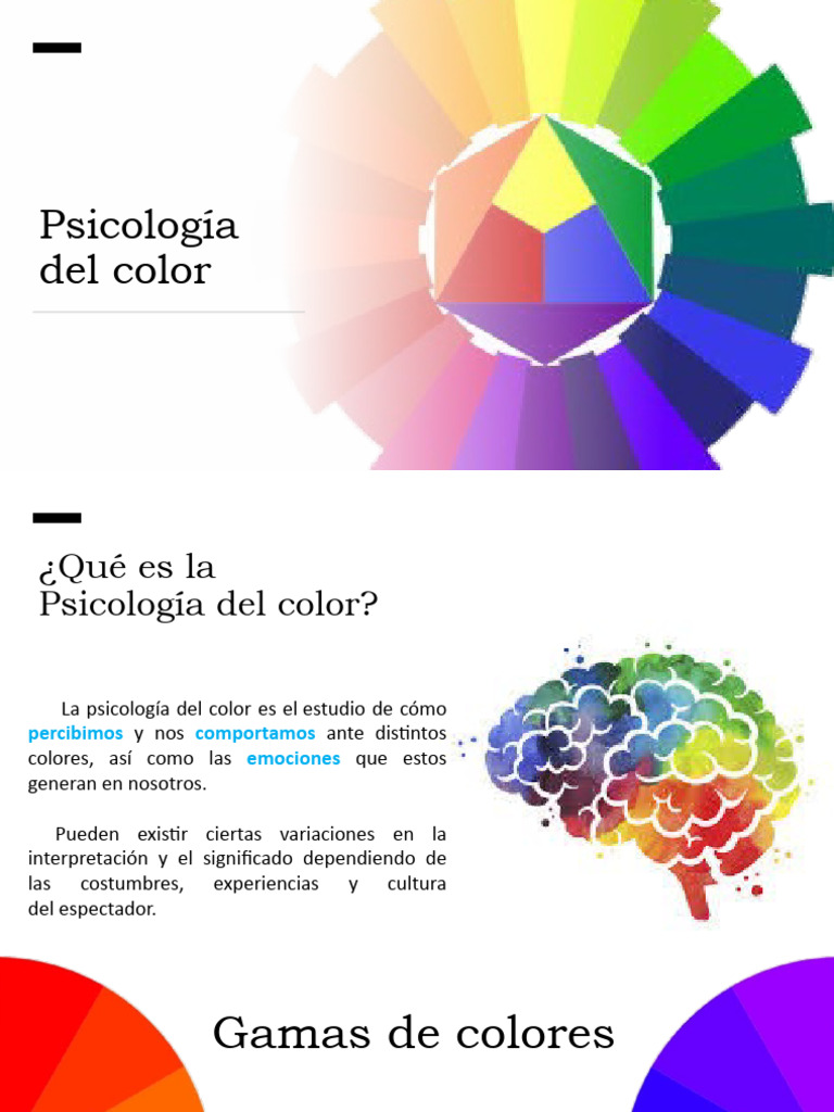 Psicología del Color y sus Emociones | PDF | Color