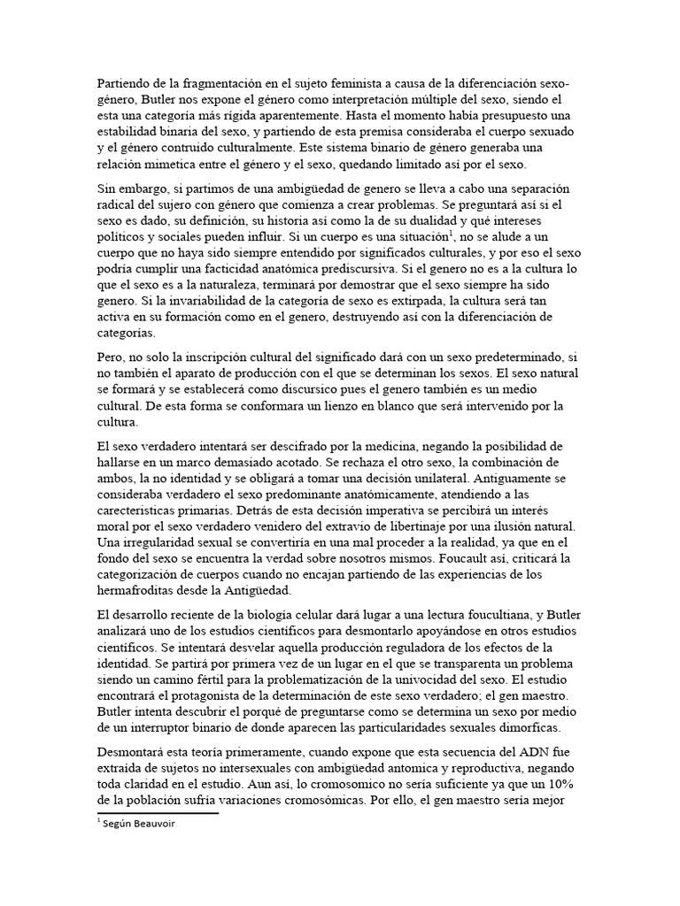 Ensayo 2 | PDF | Género | Estudios de género