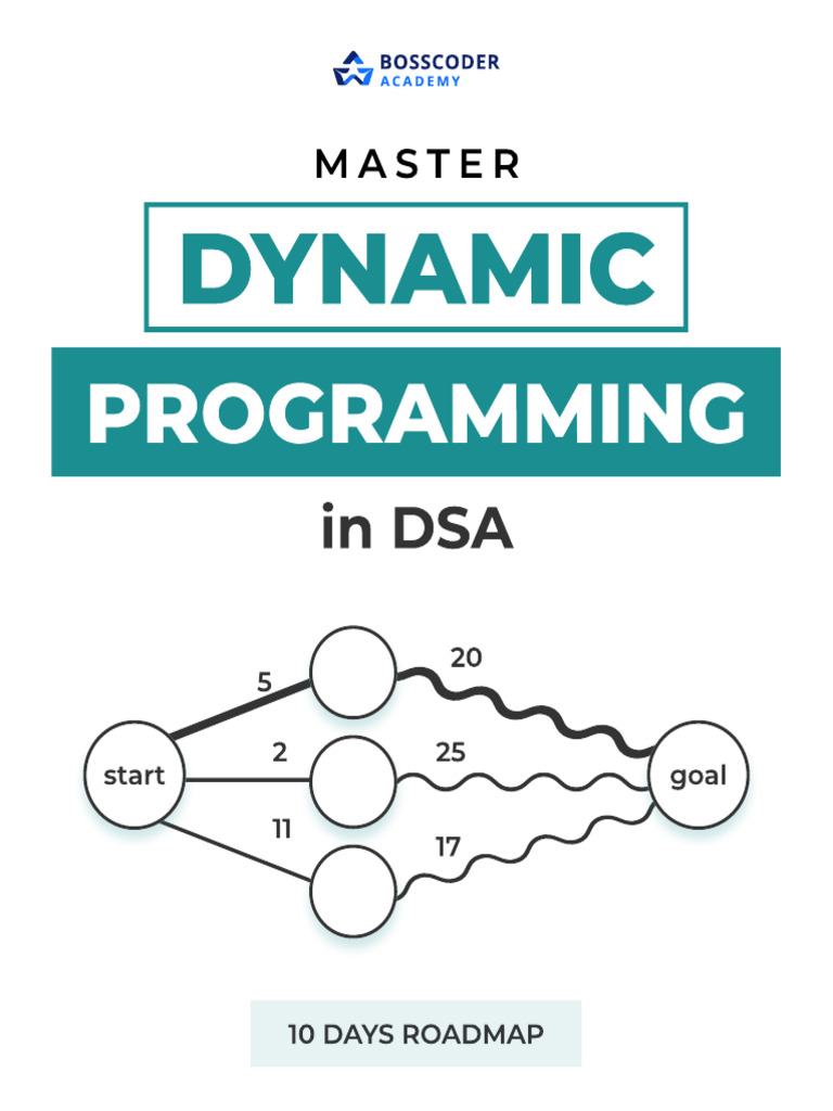 Dynamic Programming In Dsa 10 Days Roadmap Version 2 Pdf Computers