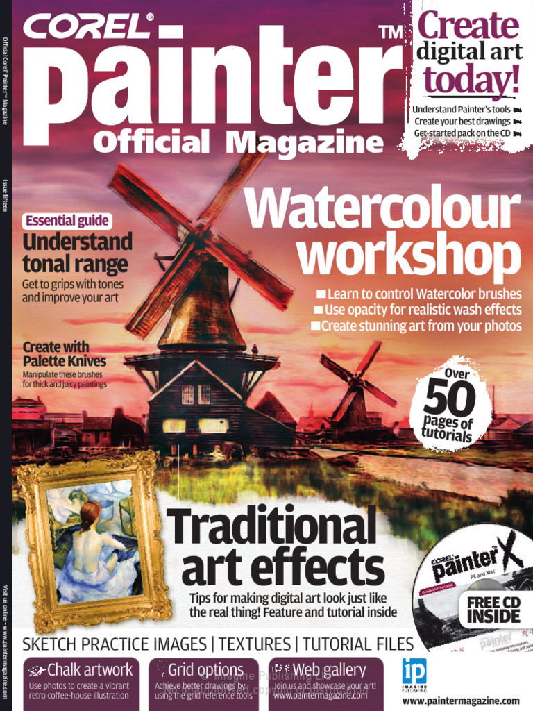 Issue15 CorelPainter Emag | PDF | Paintings | Watercolor Painting