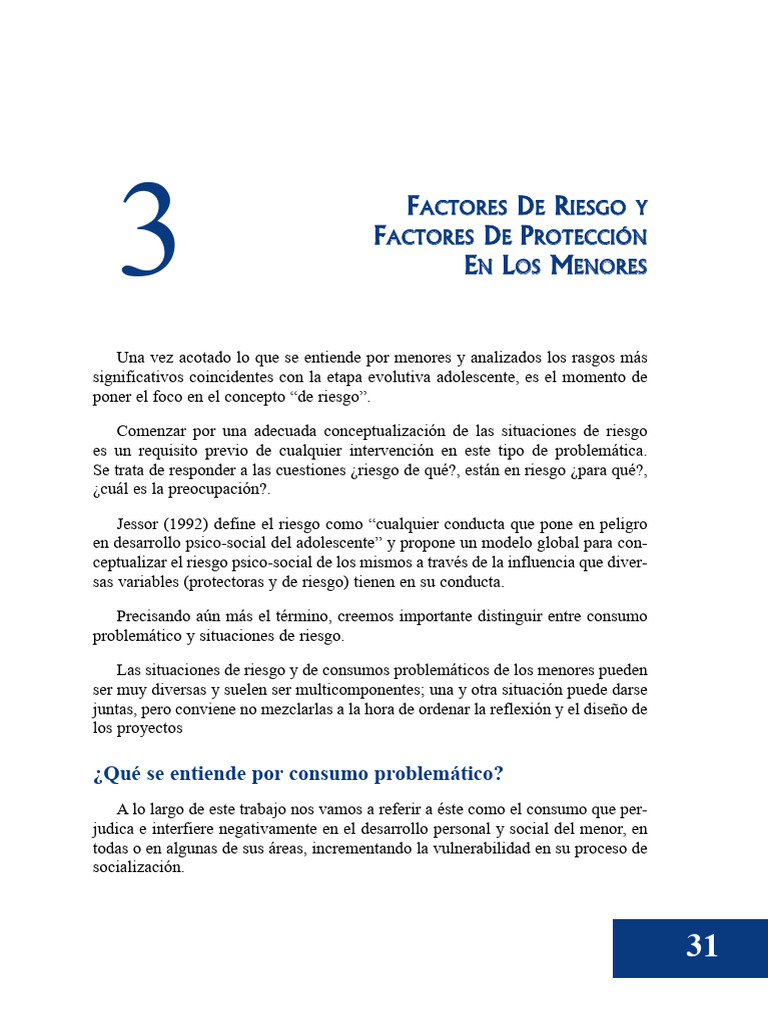 Factores De Riesgo Y ProtecciÓn En Adicciones Pdf La Dependencia De 6010