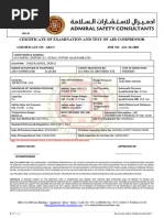 Webbing Sling-Certificate Updated | PDF | Legal Liability | Private Law