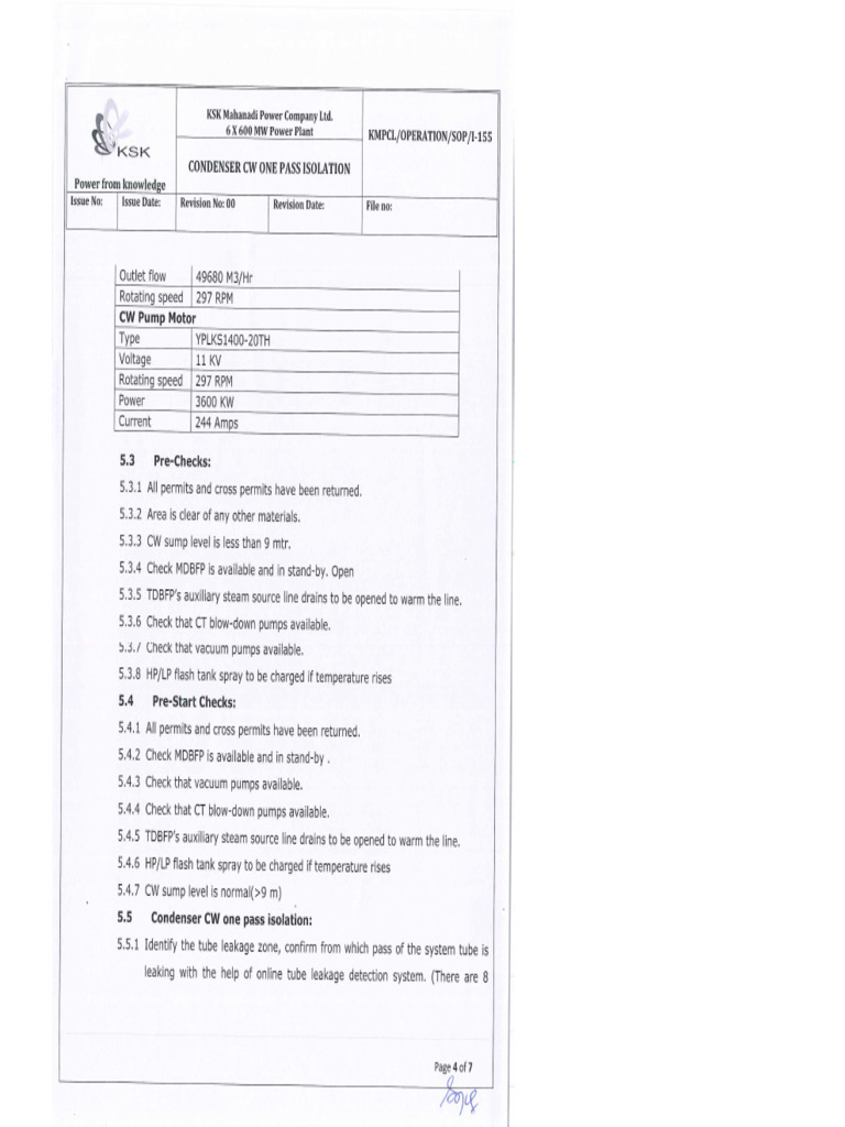 Condenser CW One Pass Isolation4 600mw | PDF