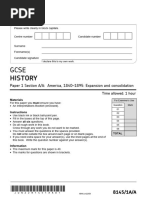 AQA GCSE Nov 2021 English Language Past Paper 1 | PDF