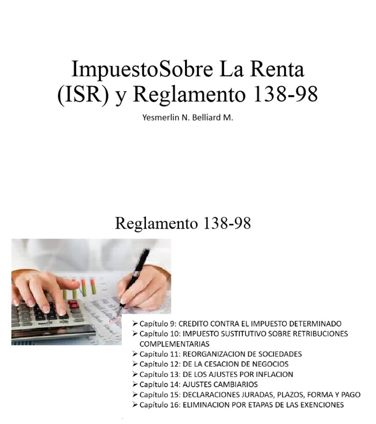 Reglamento 139-98 | PDF