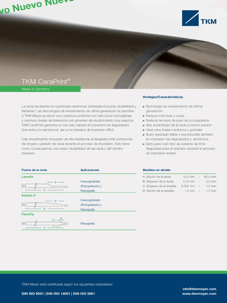 TKM CeraPrint - ES | PDF