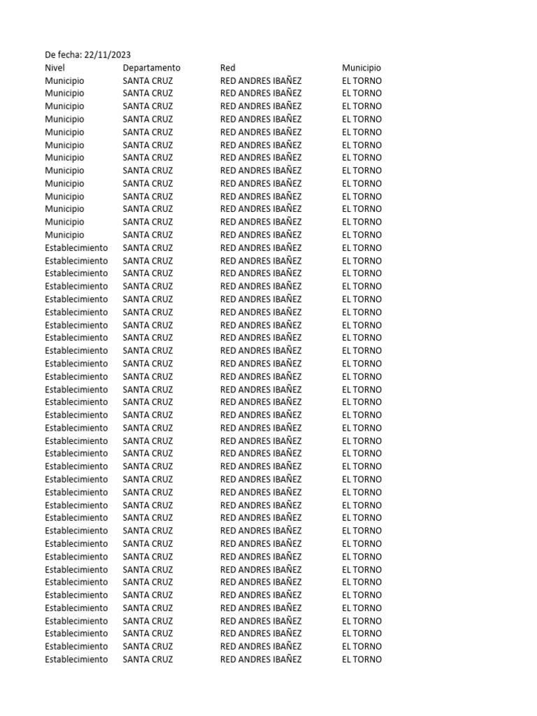 Lista Usuarios | PDF