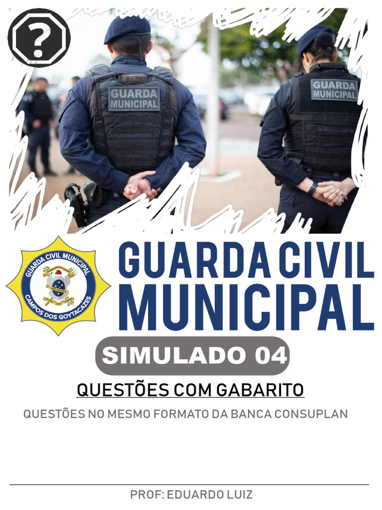 Simulado 04 GCM | PDF