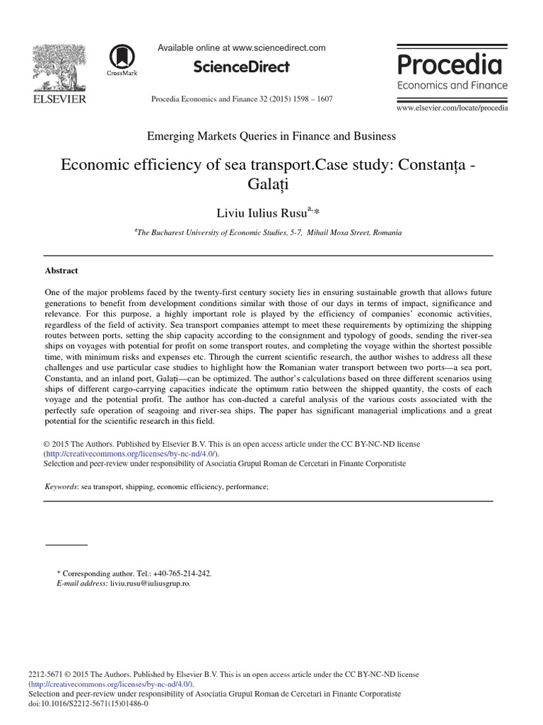 Case Study Shipping | PDF | Cargo | Ships