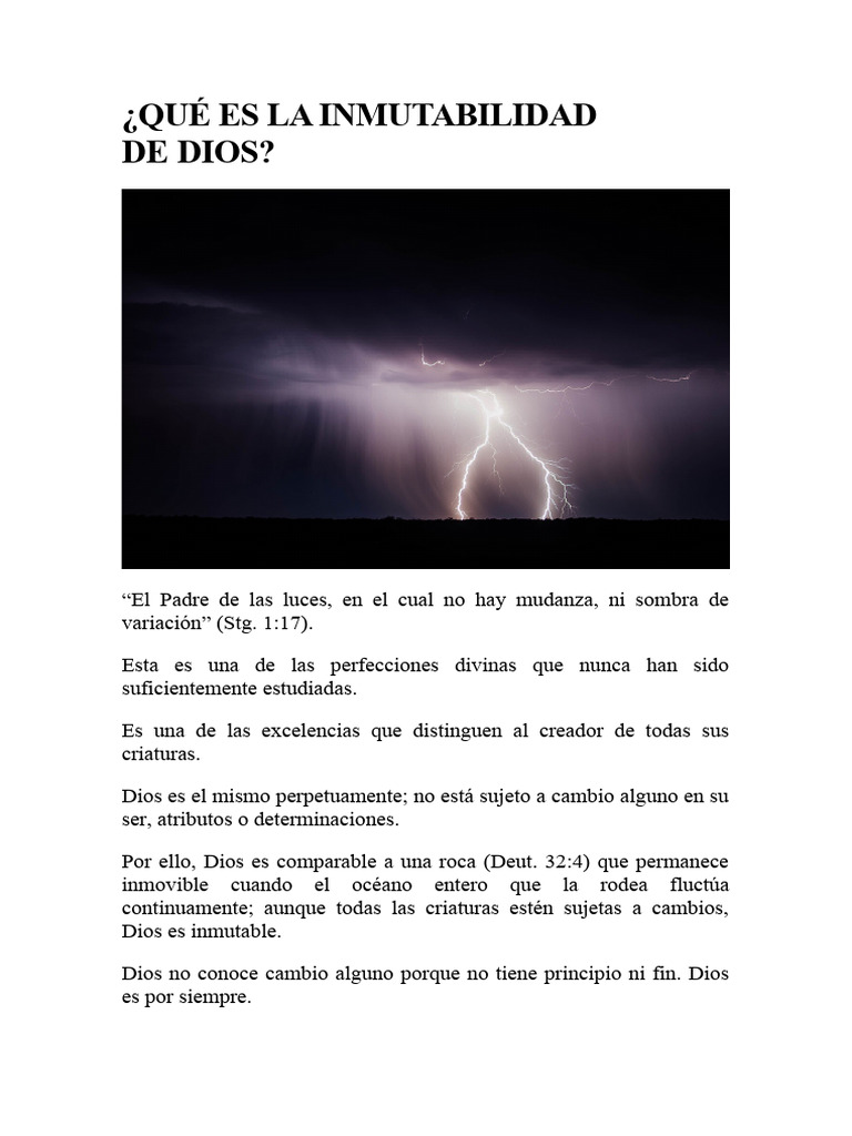Qué Es La Inmutabilidad de | PDF