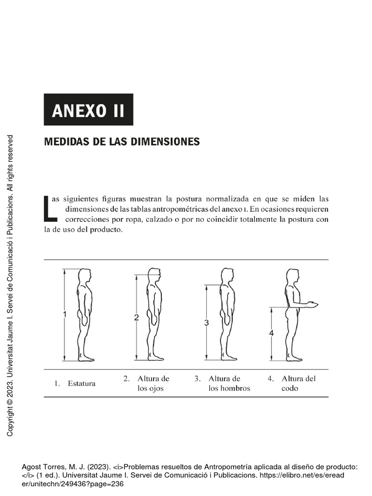Medidas de Las Dimensiones | PDF