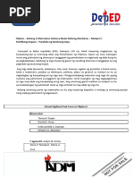 Filipino10-Jhs-Module 4-Pagbibinyag Sa Savica | PDF