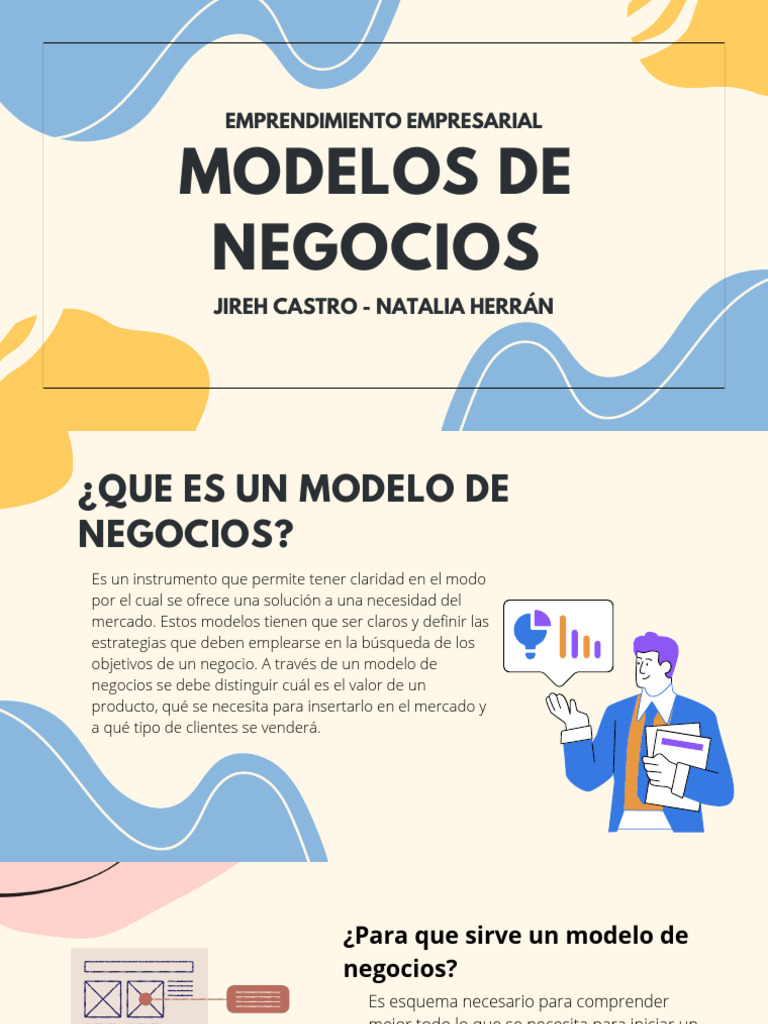 Modelos de Negocios | PDF | Plan de negocios | Modelo de negocio