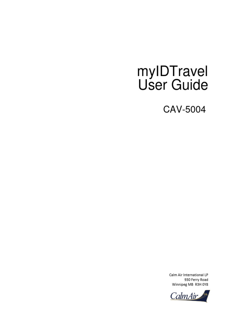 CAV-5004-MyIDTravel User Guide - Amd 2 - Sep 9, 2022 | PDF | Credit Card | Airlines