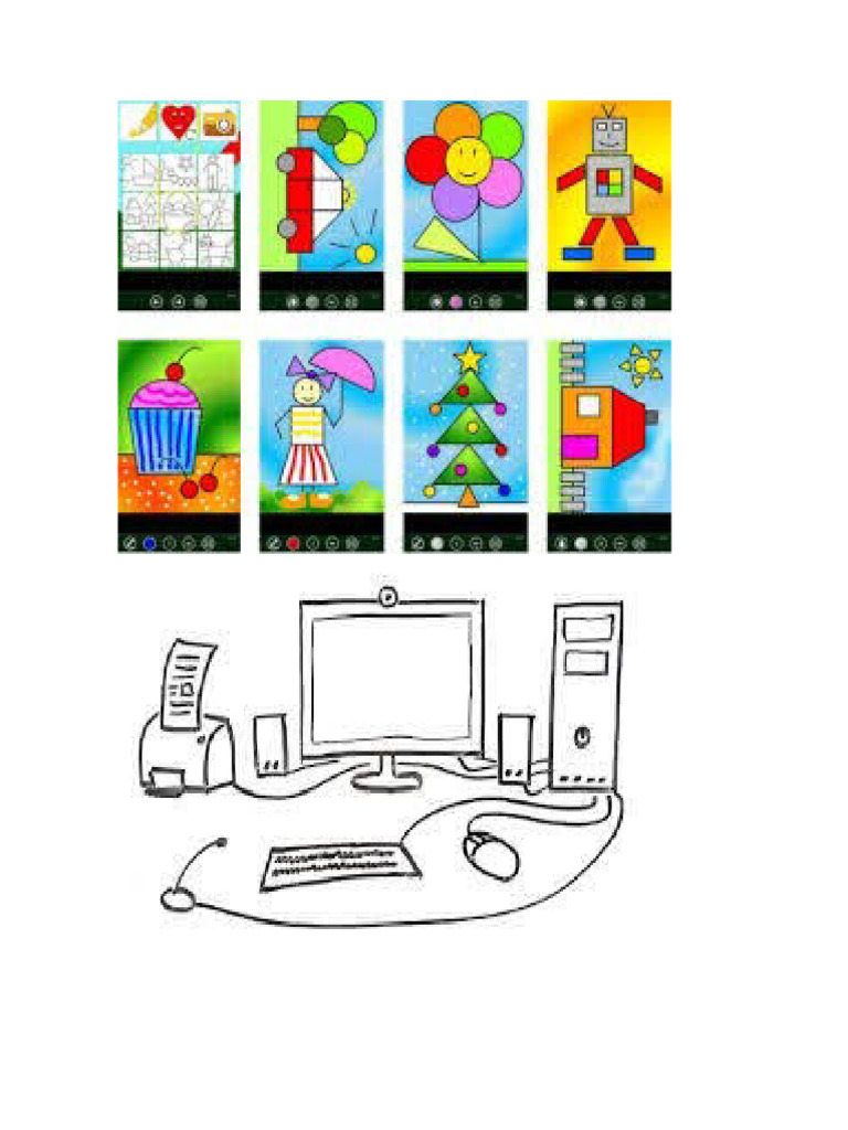 Ejercicios Paint | PDF