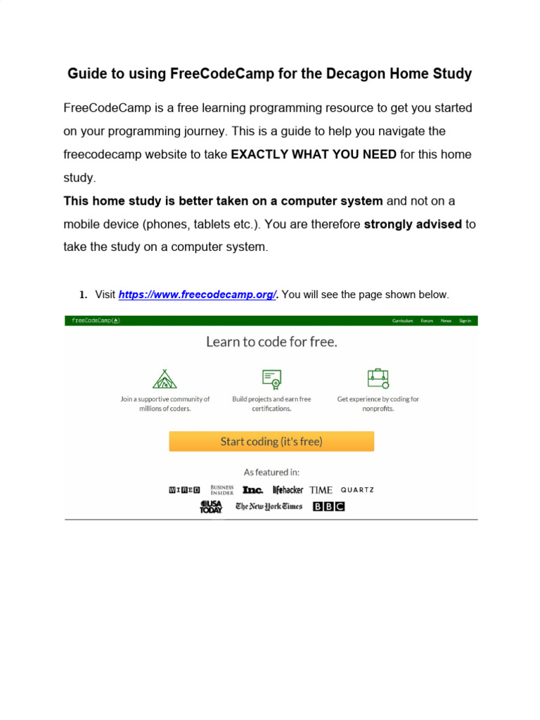 Decagon Home Study Guide | PDF | Business | Computers