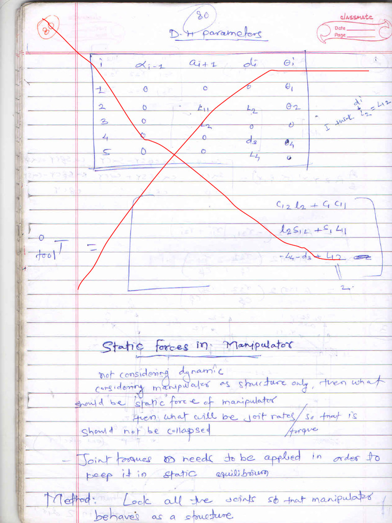 Jacobian, velocity and static forces | PDF