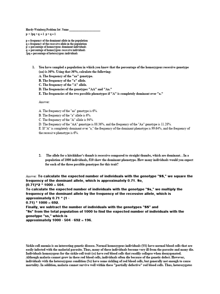 Biology | PDF | Zygosity | Dominance (Genetics)