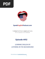 Episode 1 Transcript - Listening Time | PDF | Vocabulary | Podcast