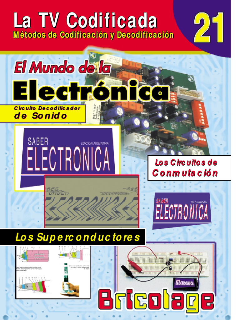 El Mundo de La Electronica 21 | PDF | Superconductividad | Transistor