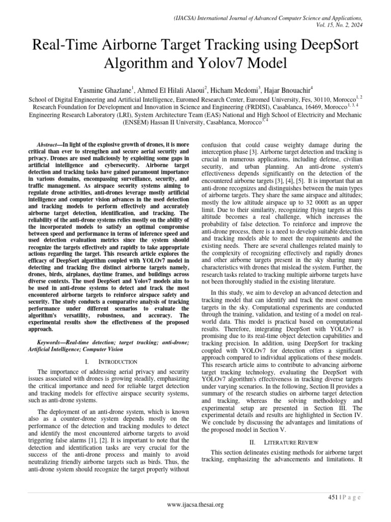 Paper 48 Real Time Airborne Target Tracking Download Free Pdf