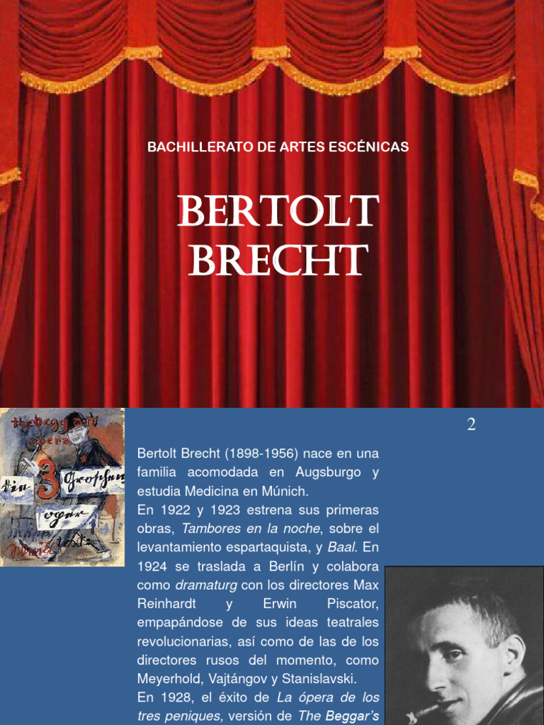 Bertolt Brecht | PDF | Teatro