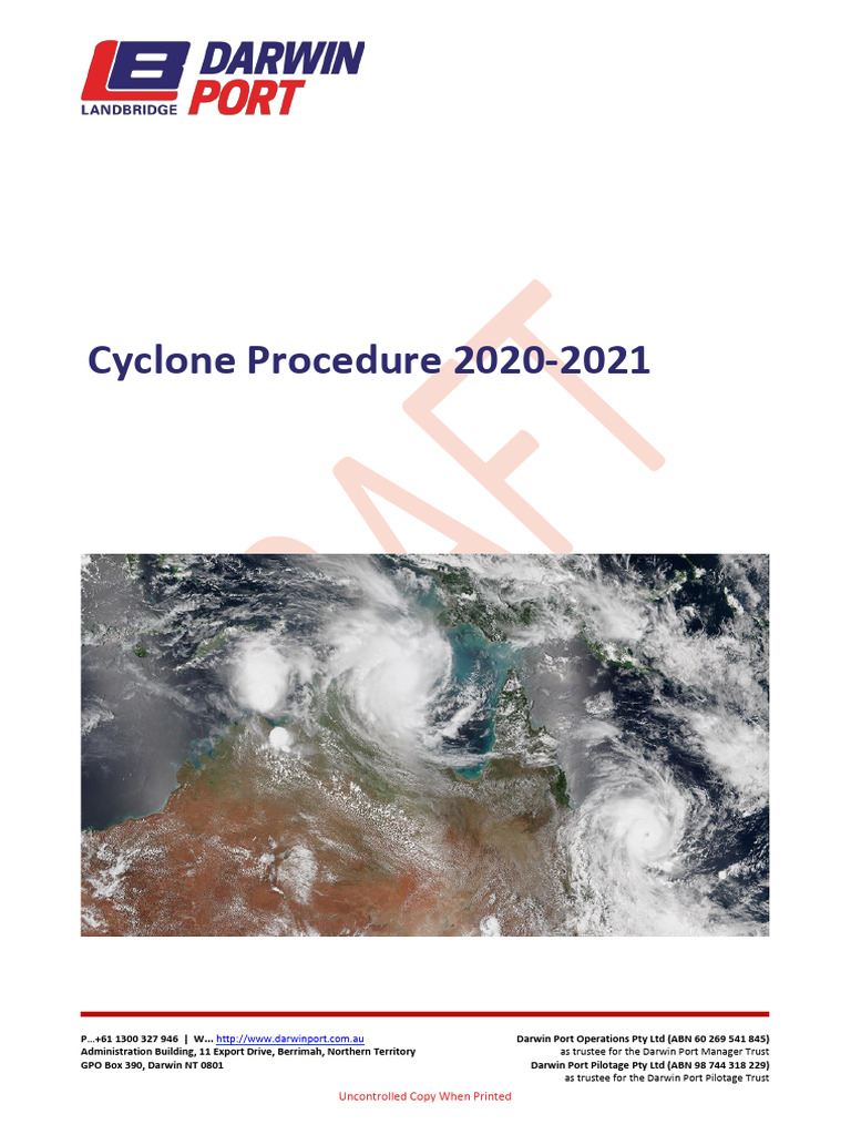 SOP - SOP - OPS40 - Cyclone Procedure - 2020-21 - Draft | PDF ...