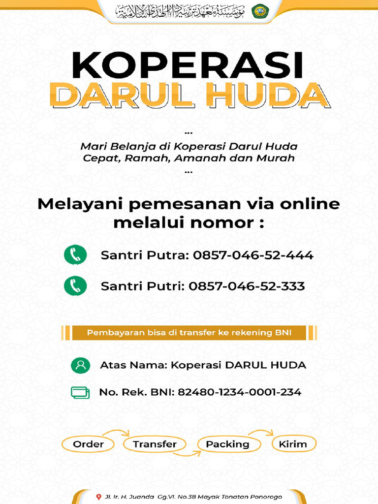 Menu Jajan Koperasi Secara Rinci | PDF