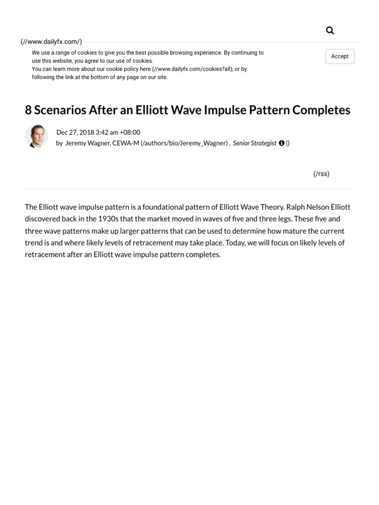 Elliott Wave Impulse Patterns Explained | PDF | Financial Markets ...